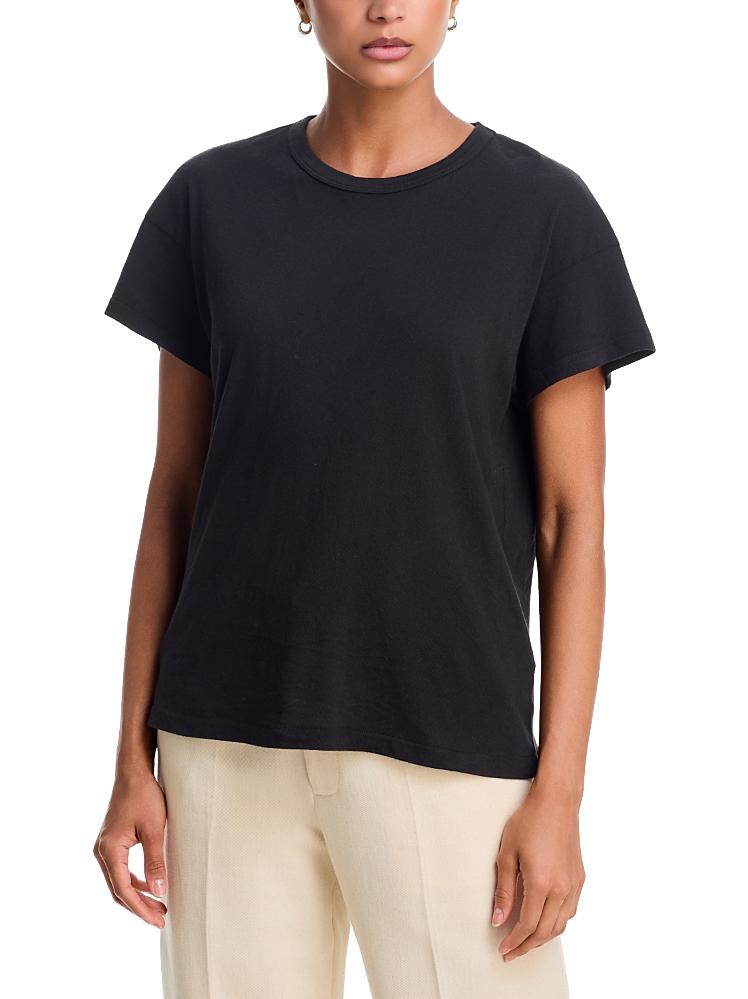 THE GREAT. The Great. The Boxy Cotton Crewneck Tee
